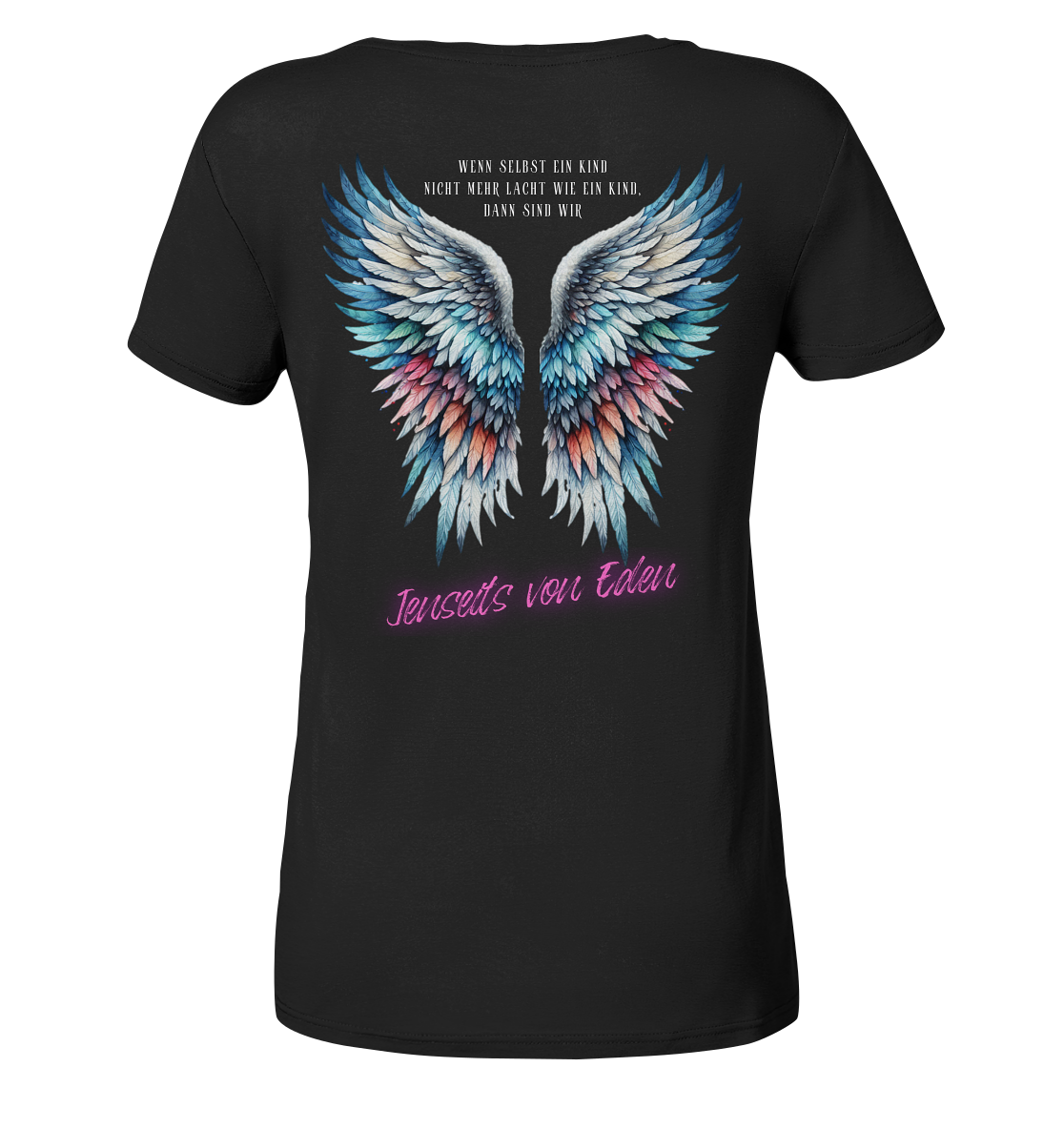 NDA ANGELS - Collection - Ladies V-Neck Shirt – Nino De Angelo Merchandise